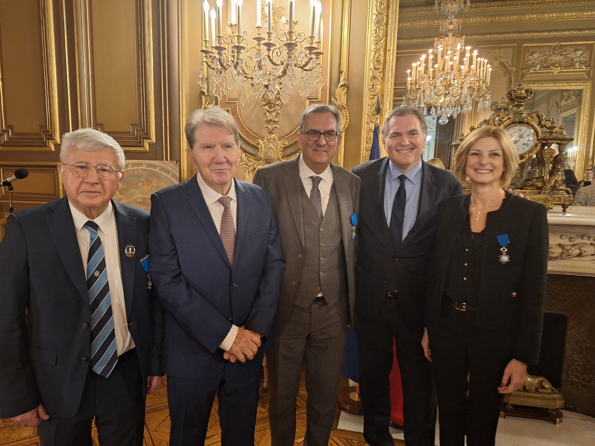 Mme Catherine Roubeuf et M. Maxime Tommasini. nommés au grade de ...