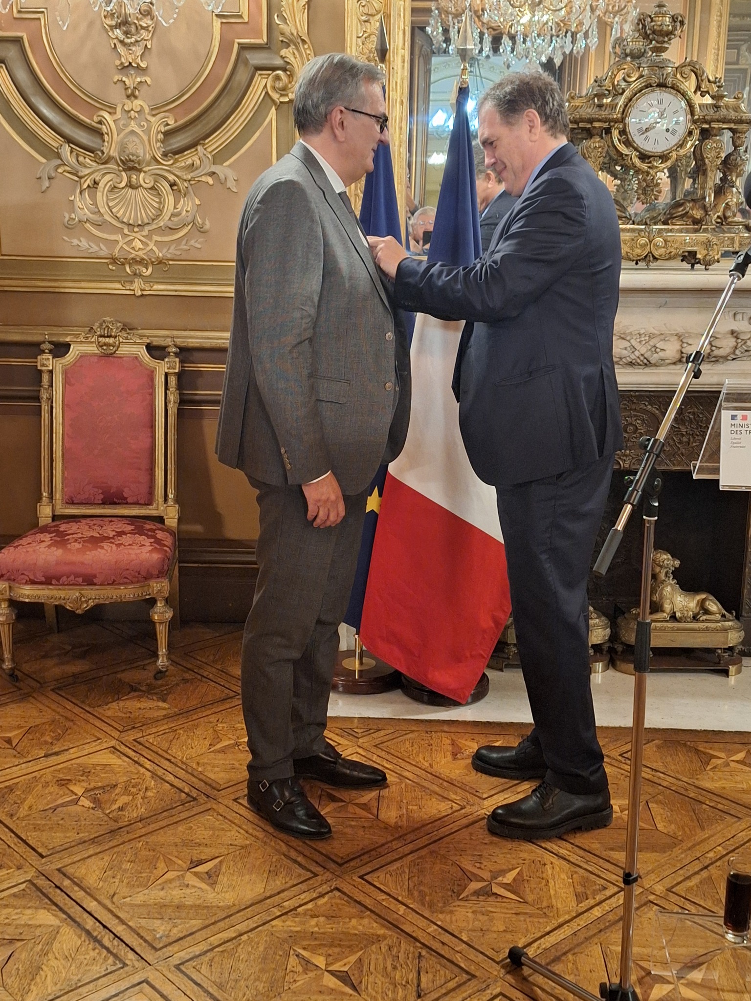 Mme Catherine Roubeuf et M. Maxime Tommasini. nommés au grade de ...