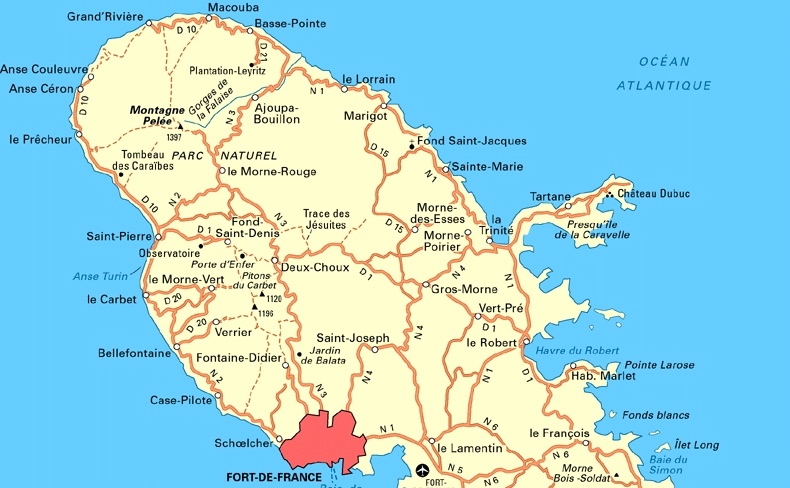 Retour vers le passé, en janvier la section de la Martinique reçoit le ...